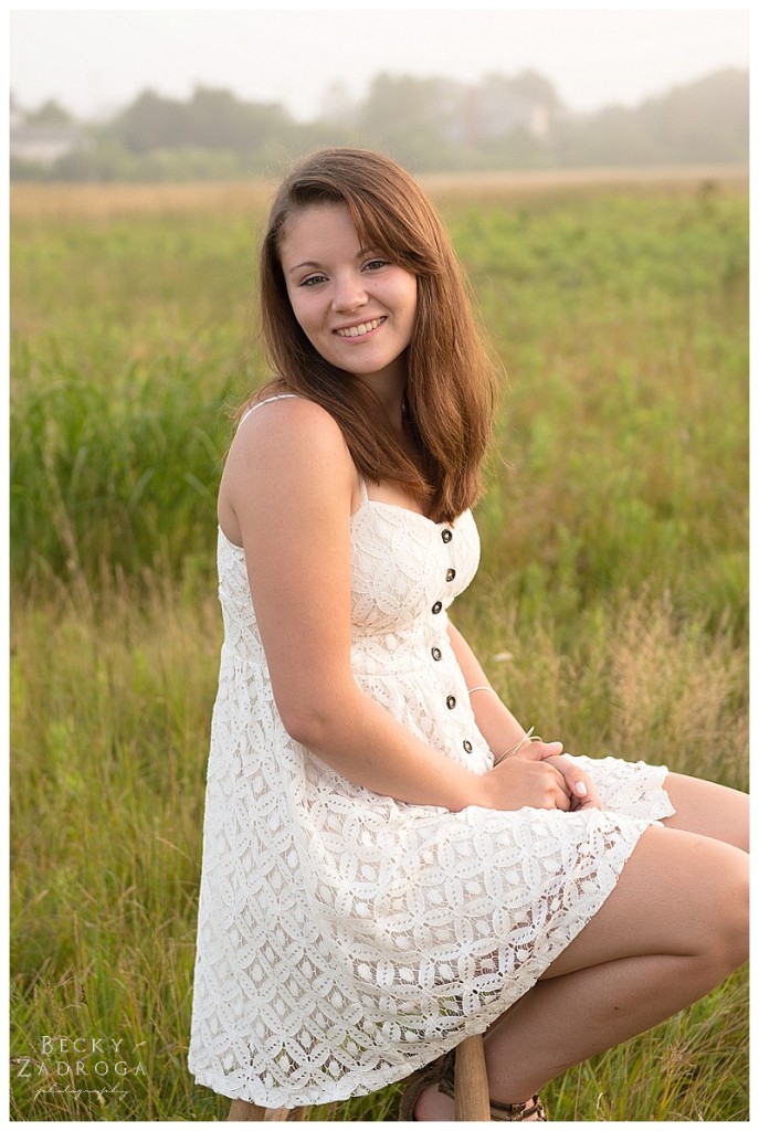 Senior Portraits on Nantucket | Emily | Becky Zadroga Photography