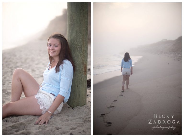 Senior Portraits on Nantucket | Emily | Becky Zadroga Photography