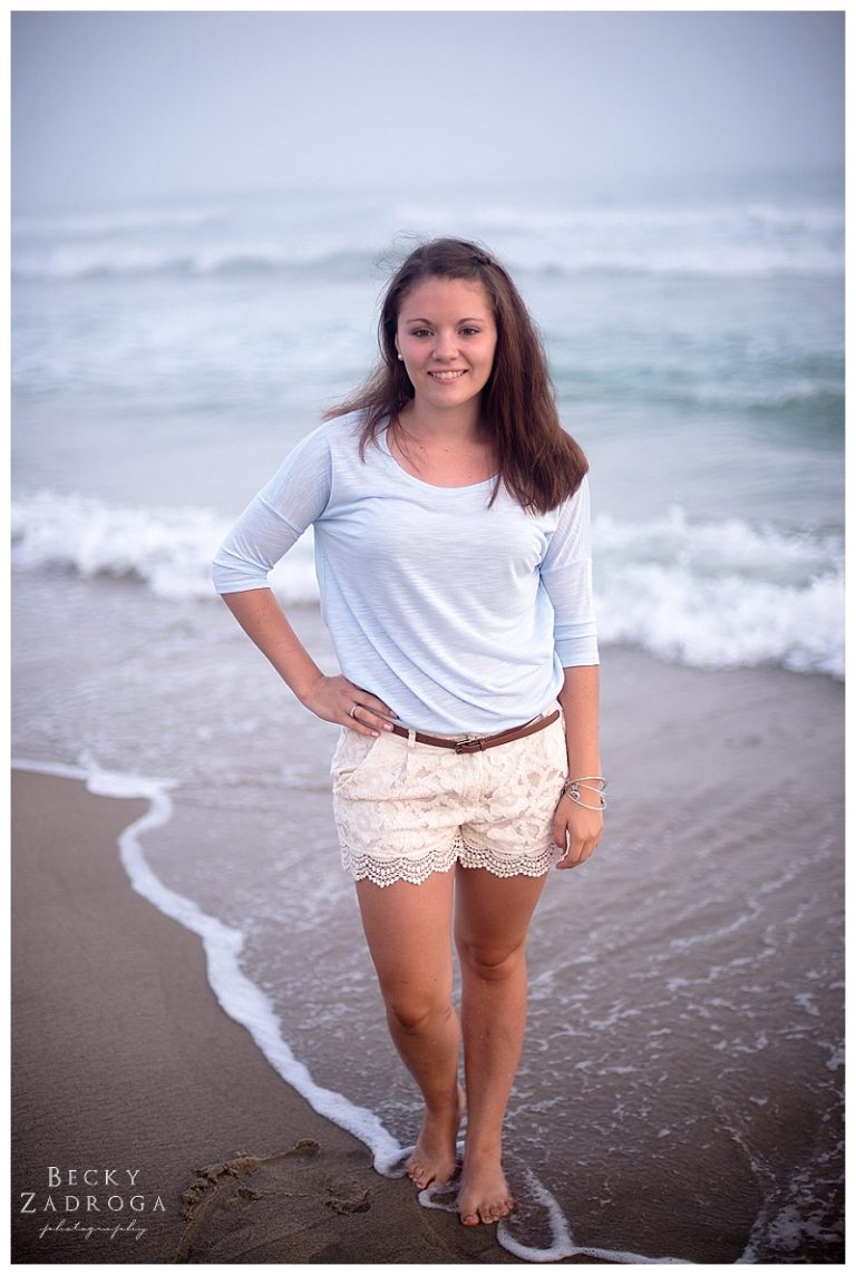 Senior Portraits on Nantucket | Emily | Becky Zadroga Photography