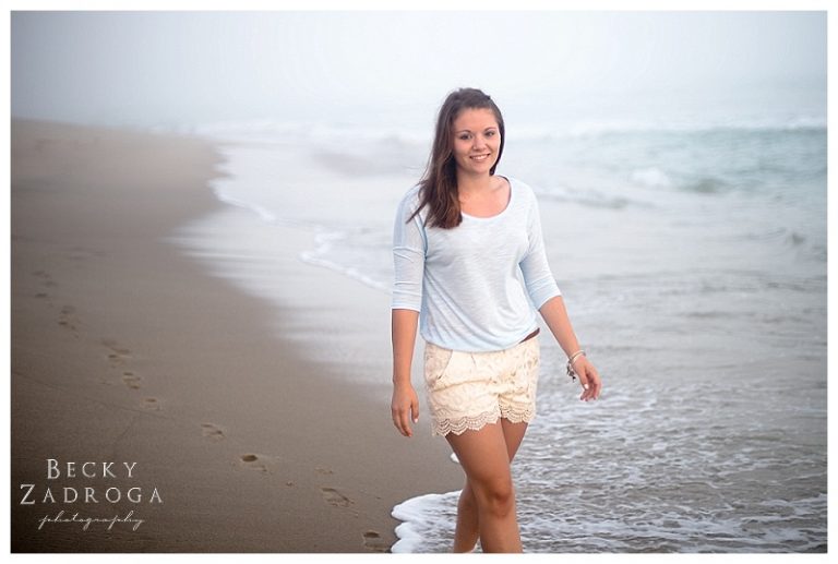 Senior Portraits on Nantucket | Emily | Becky Zadroga Photography